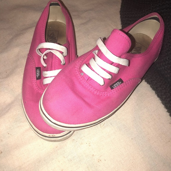 Vans | Shoes | Hot Pink Vans | Poshmark